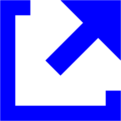 Blue external link 2 icon - Free blue link icons Blue external link 2 icon - Free blue link icons