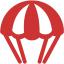 Persian red canopy icon - Free persian red canopy icons