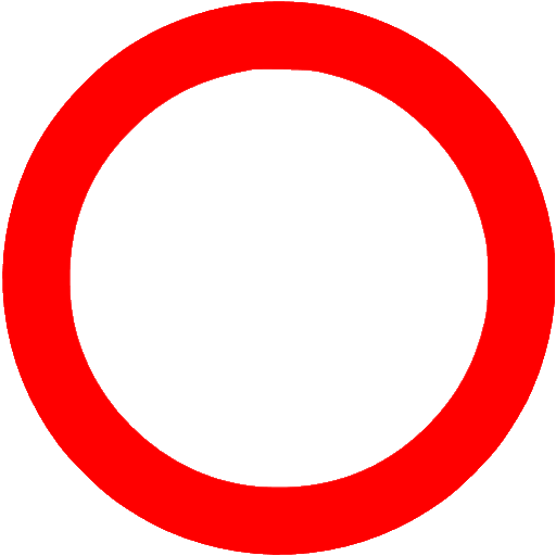Red Circle Icon Red Circle Icon