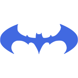 Royal blue batman 16 icon - Free royal blue batman icons