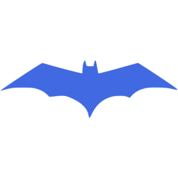Royal blue batman 18 icon - Free royal blue batman icons